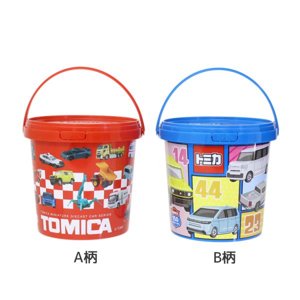 「食玩 お菓子」 トミカ キャラクター お菓子 ちょこっとバケツ クランチチョコ 5個入り TOMICA 友チョコ、義理チョコ、自分チョコ、世話チョコにも HAPPY VALENTINE'S DAYトミカのかわいいバレンタインギフトふた付バ...