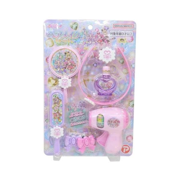「おもちゃ」 名探偵プリキュア  アニメキャラクター おもちゃ ヘアメイクセット ドライヤーのレバーをひくと、くるくる絵がかわっちゃう シリーズ第23作目となる探偵をモチーフにした[名探偵プリキュア！]グッズにまたまた可愛いnewアイテム登...