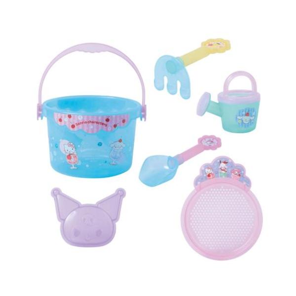 「おもちゃ」 おもちゃ サンリオキャラクターズ バケツセット サンリオ マルカ サンリオキャラクターズと一緒にお砂場探索！ 大人気サンリオキャラクターズグッズにまたまた可愛いnewアイテム登場こちらは楽しい[バケツセット]ジョーロ、バケツ、...