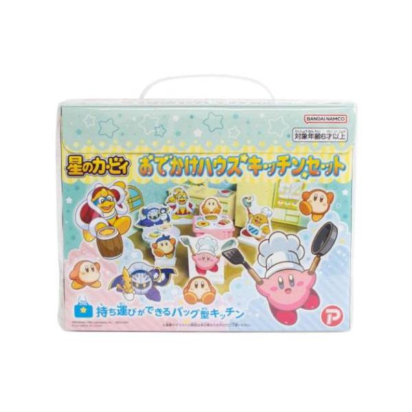 「おもちゃ」 星のカービィ おでかけハウスキッチンセット おもちゃ キャラクター 持ち運びができるバッグ型キッチン 大人気ゲーム[星のカービィ]グッズにまたまた可愛いnewアイテム登場こちらはたのしい[おでかけハウスキッチンセット]パッケー...