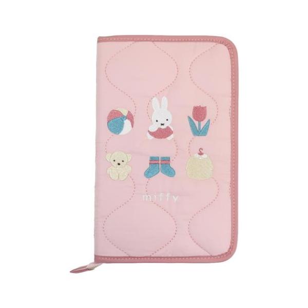 「母子手帳ケース」 ミッフィー フリーケース ディックブルーナ 母子手帳ケース 絵本キャラクター ラウンドファスナーで大きく開閉する二つ折りタイプ ディックブルーナの人気絵本[miffy/ミッフィーちゃん]グッズにまたまた可愛いnewアイテ...
