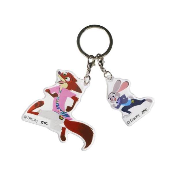 「キーホルダー」 ズートピア2 ディズニー キャラクター キーリング 2連アクリルキーホルダー バッグやポーチにつけて楽しめる人気のアクリルキーホルダー 2025年12月公開映画[ズートピア2]ますます盛り上がるディズニーキャラクターグッズ...