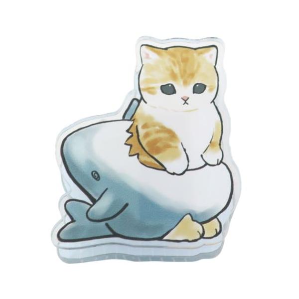 「クリップ マグネット」 モフサンド クリップ アクリルクリップ さめ つきぬけ mofusand マリモクラフト モフサンドのかわいい雑貨シリーズ もふもふにゃんこのもふもふな[mofusand/モフサンド]グッズにまたまた可愛いnewア...