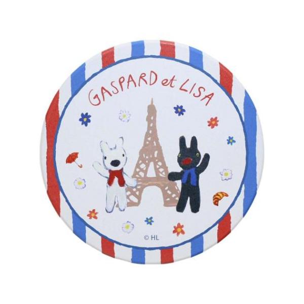 「食器その他」 リサとガスパール 吸水コースター テーブルウェア トリコロール＆エッフェル塔 絵本キャラクター コップの水滴をすばやく吸い取ります フランス生まれの人気絵本[リサとガスパール]グッズにまたまた可愛いnewアイテム登場こちらは...
