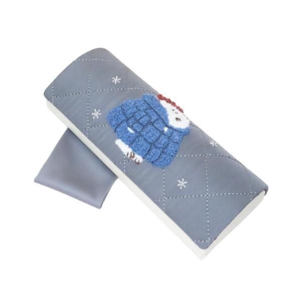 「メガネ サングラス」 スヌーピー クロス付きメガネケース ピーナッツ 眼鏡ケース キャラクター ほっこり ワンポイント 着膨れしたデザインのスヌーピーがとってもキュートなシリーズ 大人気[PEANUTS/SNOOPY]グッズにまたまた可愛...