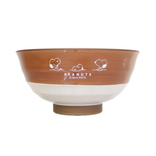 「茶碗 お椀」 スヌーピー 飯椀M ライスボウル 茶 Table ピーナッツ キャラクター スヌーピーLine up the tableシリーズ 大人気[PEANUTS/SNOOPY]からまたまた可愛いアイテム登場こちらはかわいい[飯椀]軽...