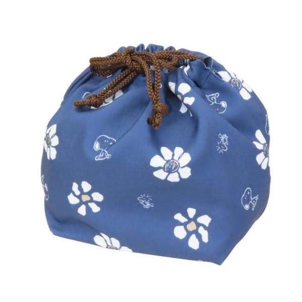 「ランチ巾着」 スヌーピー ピーナッツ キャラクター ランチ巾着 お弁当きんちゃくポーチ NAVY お弁当やおにぎりなどを入れて楽しいランチタイムに 大人気[PEANUTS/SNOOPY]のキュートなランチ雑貨シリーズこちらは定番人気アイテ...