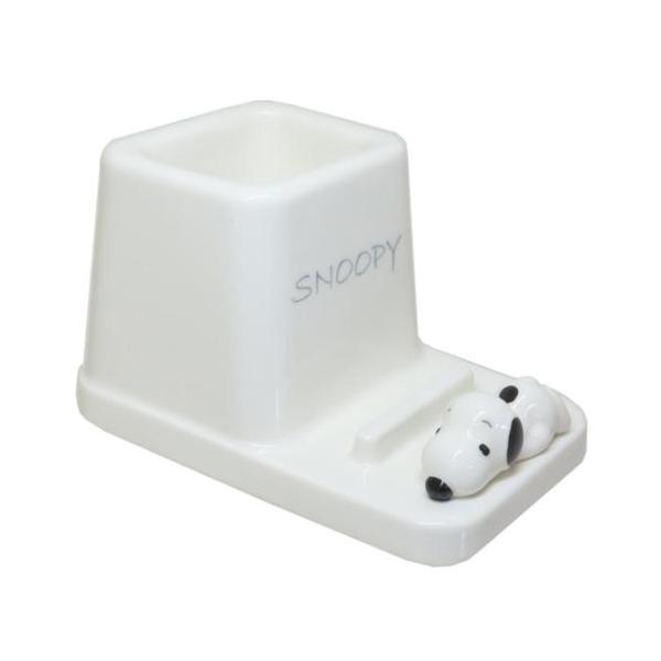 「卓上収納」 スヌーピー ピーナッツ キャラクター 卓上収納 マルチペンスタンド ペンやスマホ、メモなどいろんな場面に使える 大人気[PEANUTS/SNOOPY]グッズにまたまた可愛いnewアイテム登場こちらは便利な[マルチペンスタンド]...