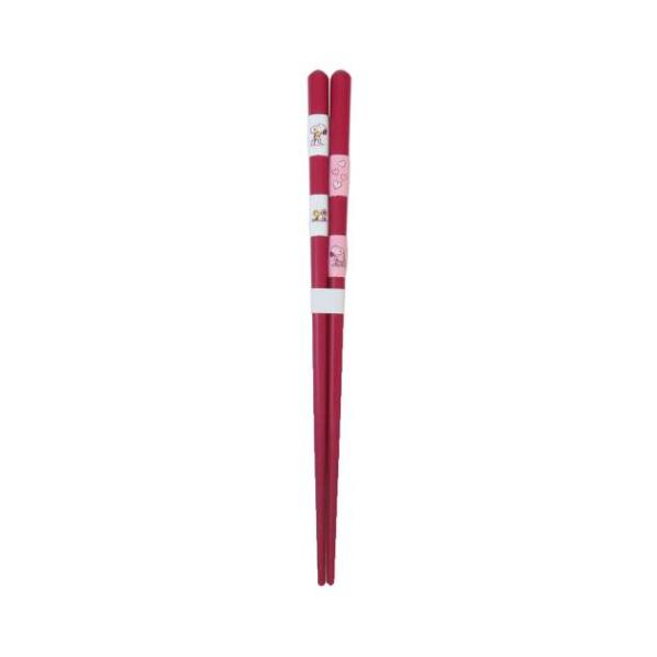 「箸 おはしセット」 スヌーピー ピーナッツ キャラクター おはし とんぼ玉箸21cm RE-PET RD 材料の一部にPETボトルを使用した地球に優しいお箸 大人気[PEANUTS/SNOOPY]グッズにまたまた可愛いnewアイテム登場こ...