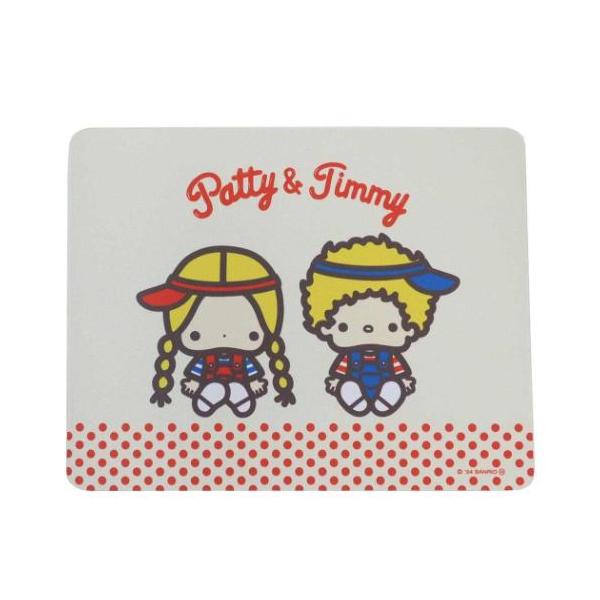 「パソコン周辺アクセ」 パティ＆ジミー サンリオ キャラクター PCアクセ マウスパッド ベーシック 可愛いマウスパッドで作業スペースをお気に入りの空間に 大人気サンリオキャラクターグッズにまたまた可愛いnewアイテム登場こちらは定番人気ア...