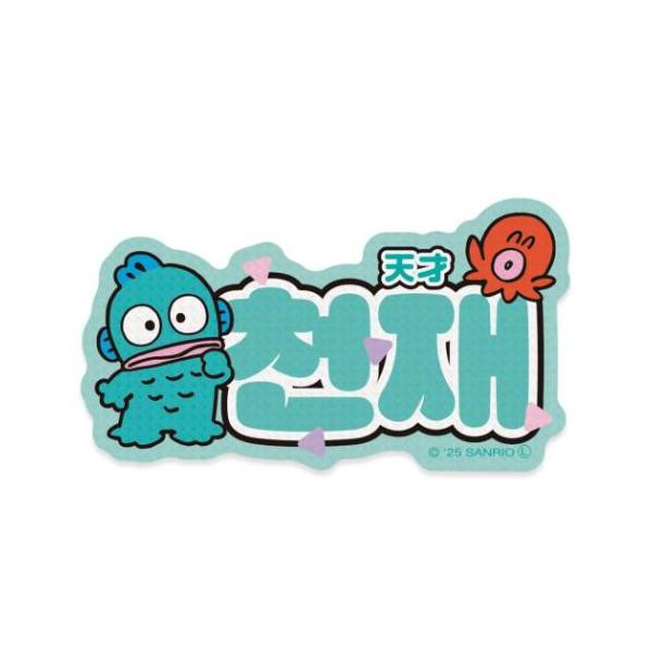 「ステッカー：キャラクター」 ハンギョドン サンリオ キャラクター ダイカットシール ステッカー ハングル 天才 ハングルと可愛いサンリオキャラクターズの組み合わせが新鮮 大人気サンリオキャラクターグッズにまたまた可愛いnewアイテム登場こ...