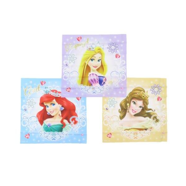 「ランチクロス」 ディズニープリンセス グッズ ランチクロス キャラクター ランチーフ3枚組 エレガントジュエリー 吸水速乾のランチクロスのお得な3枚セット 毎日が楽しくなる可愛らしいスクール雑貨シリーズこちらはお弁当箱などを包むことやラン...
