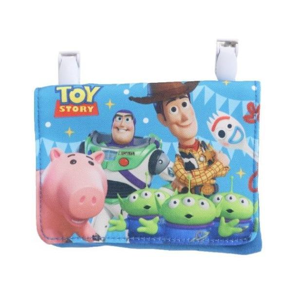 「クリップポケット」 トイストーリー キャラクター クリップポケット ショルダー付き ポケットポーチ ポップチーム ディズニー グッズ ポケットがない服でもクリップで簡単に取り付け出来る ディズニー＆ピクサーの大ヒット映画[TOY STOR...