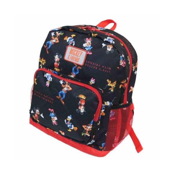 「リュックサック」 キッズリュック ミッキー＆フレンズ リュックサック スマイルレッド ディズニー 丸眞 幼稚園のお子さまから小学校低学年のお子さまに最適！ 大人気ディズニーキャラクターグッズにまたまた可愛いnewアイテム登場こちらはかわい...