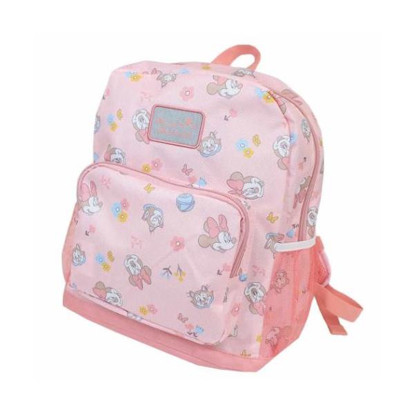 「リュックサック」 ミニーマウス グッズ キッズリュック ディズニー キャラクター 幼稚園のお子さまから小学校低学年のお子さまに最適！ 大人気ディズニーキャラクターグッズにまたまた可愛いnewアイテム登場こちらはかわいい [デイパック（キッ...