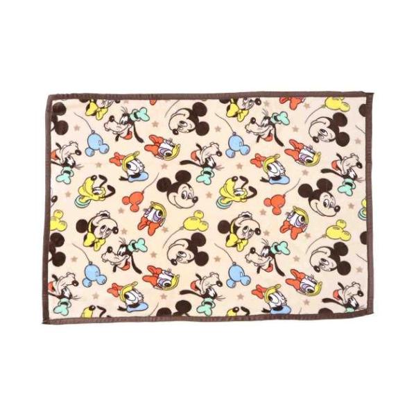 「フリースブランケット」 ブランケット ミッキー＆フレンズ ポリエステルマイヤーハーフ毛布 ディズニー ミッキーマウス フェイシーズN ウォーマー雑貨 いろんなシーンで大活躍！大きめサイズのハーフブランケット 大人気ディズニーキャラクターの...