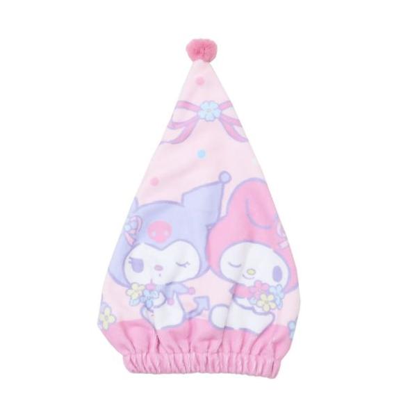 「キャップタオル」 マイメロディ マイクロキャップタオル サンリオ キャップタオル キャラクター フラワーピンクリボン お風呂上りやプール後のヘアドライキャップに 大人気サンリオキャラクターグッズにまたまた可愛いnewアイテム登場こちらは毎...