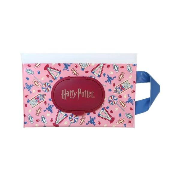 「ミニポーチ クリアポーチ」 ハリーポッター 映画キャラクター ミニポーチ フタ付きキャリーポーチ ロリポップファン ワーナーブラザース ウェットティッシュの持ち運びに便利なフタ付きポーチ USJなど今なお世界中で人気の高い[ハリーポッター...