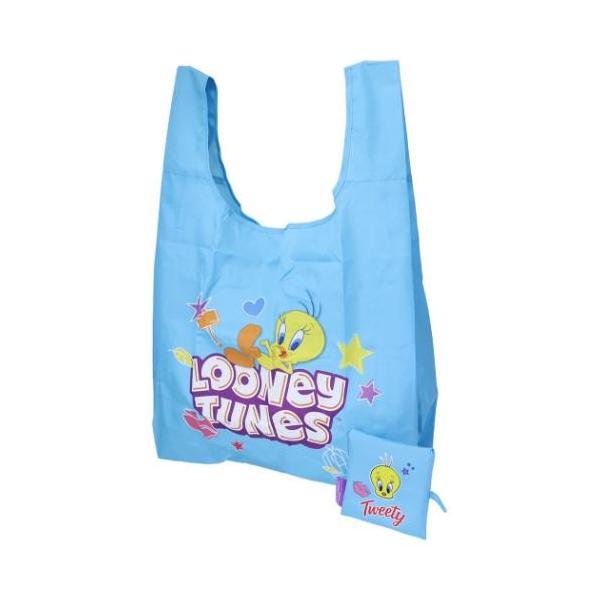 「エコバッグ」 ルーニーテューンズ グッズ ショッピングバッグ キャラクター エコバッグ コミカルステッチ 小さく折り畳んで持ち運びしやすいECO BAG 大人気[LOONY TUNES/ルーニーテューンズ]グッズにまたまた可愛いnewアイ...