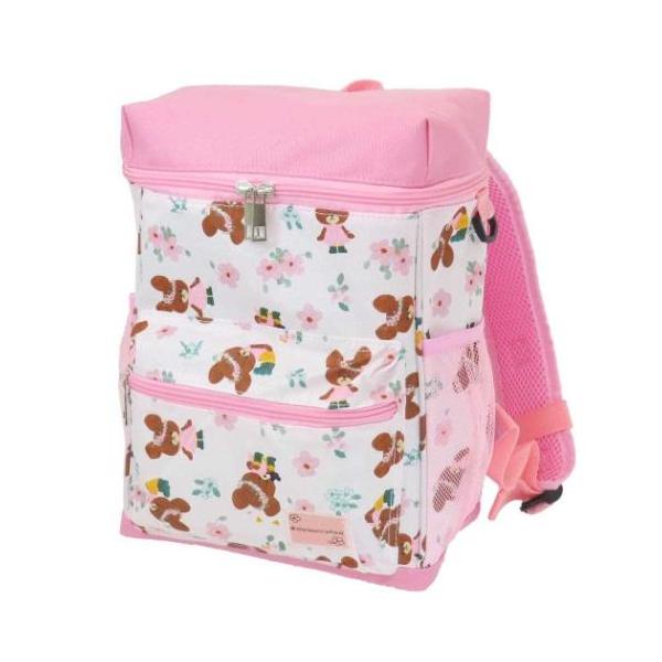 「リュック」 くまのがっこう リュックサック デイパック ブルーミングピンク 絵本キャラクター お菓子やおもちゃ…お気に入りのもの詰めてお出かけしちゃおう ベストセラー絵本[the bear's school/くまのがっこう]グッズにまたま...