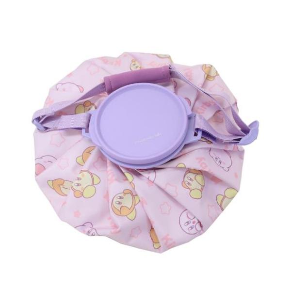 「アウトドアグッズその他」 星のカービィ グッズ アイスバッグ キャラクター ショルダー付き 氷のう 急な発熱、アイシング、熱中症対策に繰り返し使えてエコ 大人気ゲーム[星のカービィ]グッズにまたまた可愛いnewアイテム登場こちらは熱中症対...