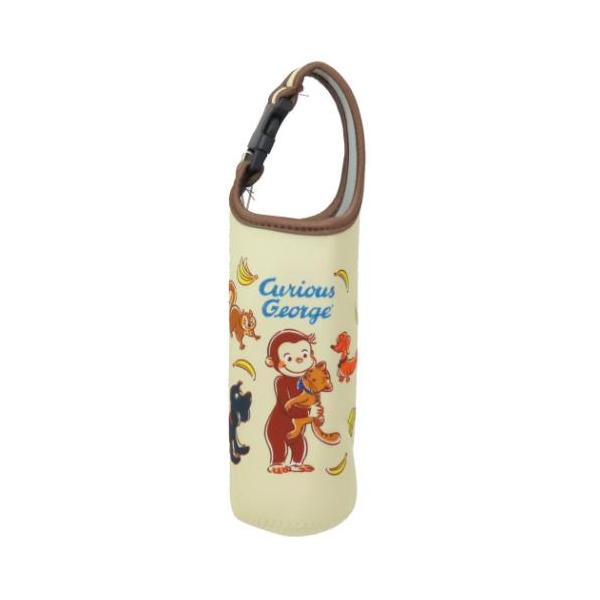 「ペットボトルホルダー」 おさるのジョージ グッズ ペットボトルホルダー 絵本キャラクター ペットボトルカバー お出かけにぴったりな可愛いペットボトルカバー 世界中で愛されている人気絵本[キュリアスジョージ/おさるのジョージ]グッズにまたま...