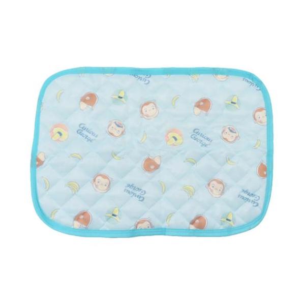 「枕」 おさるのジョージ 絵本キャラクター まくらカバー ひんやり枕パッド バナナスカイ ひんやり気持ちイイ接触冷感のピローパッド 世界中で愛されている人気絵本[キュリアスジョージ/おさるのジョージ]グッズにまたまた可愛いnewアイテム登場...