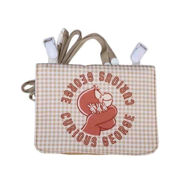 「クリップポケット」 おさるのジョージ 絵本キャラクター クリップポケット ポケットポーチ グッドフレンズ ポケットがない服でもクリップで簡単に取り付け出来る 世界中で愛されている人気絵本[キュリアスジョージ/おさるのジョージ]グッズにまた...