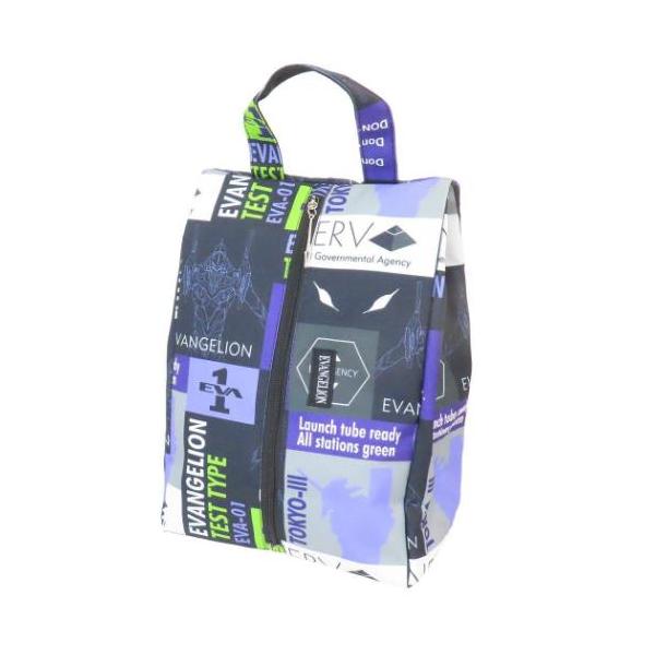 「サンダル 靴」 エヴァンゲリオン グッズ シューズケース アニメキャラクター シューズバッグ 大人気アニメ[ヱヴァンゲリヲン]よりシューズケース登場 大人気アニメ[ヱヴァンゲリヲン]グッズにnewアイテム登場こちらは底マチが広いお洒落な形...