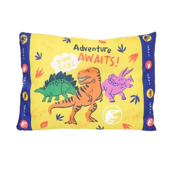 「枕」 ジュラシックワールド グッズ 子供用枕 映画キャラクター ジュニアまくら ペイントダイナソー 大好きなキャラクターと一緒に眠ろう 恐竜パニックムービー[ジュラシックワールド]グッズにまたまたKOOLなNEWアイテム登場こちらはキッズ...