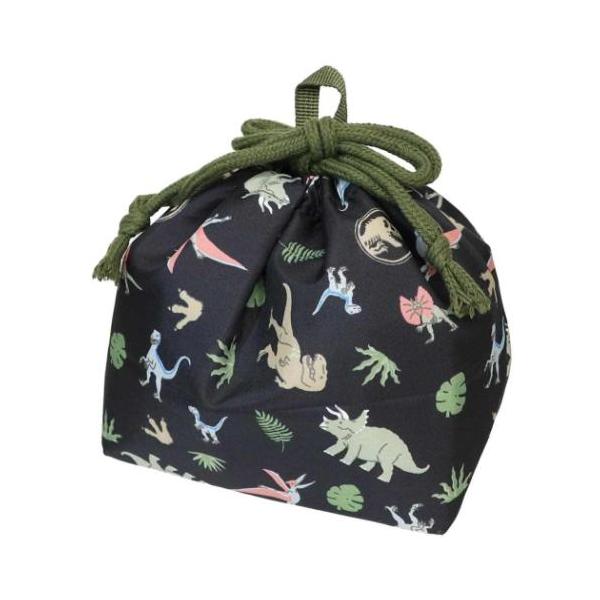 「ランチ巾着」 ジュラシックワールド グッズ ランチ巾着 恐竜 映画キャラクター マチ付き巾着 約12cmの底マチでいろんなお弁当箱や小物が入る 大人気SFアクション映画[ジュラシックワールド]グッズにまたまた可愛いnewアイテム登場こちら...