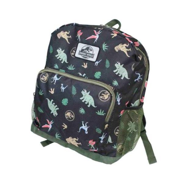 「リュックサック」 ジュラシックワールド 映画キャラクター キッズリュック リュックサック ネイチャーワールド 恐竜 幼稚園のお子さまから小学校低学年のお子さまに最適！ 大人気SFアクション映画[ジュラシックワールド]グッズにまたまた可愛い...