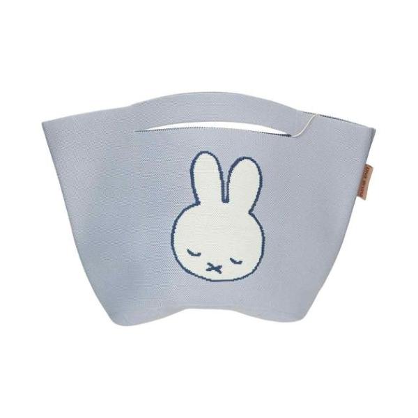 「ランチトート」 ミッフィー ランチトート ニットランチバッグ テイスティーミッフィー ディックブルーナ 丸眞 ミッフィーの落ち着いたデザインのニットランチバッグ ディックブルーナの人気絵本[miffy/ミッフィーちゃん]グッズにまたまた可...