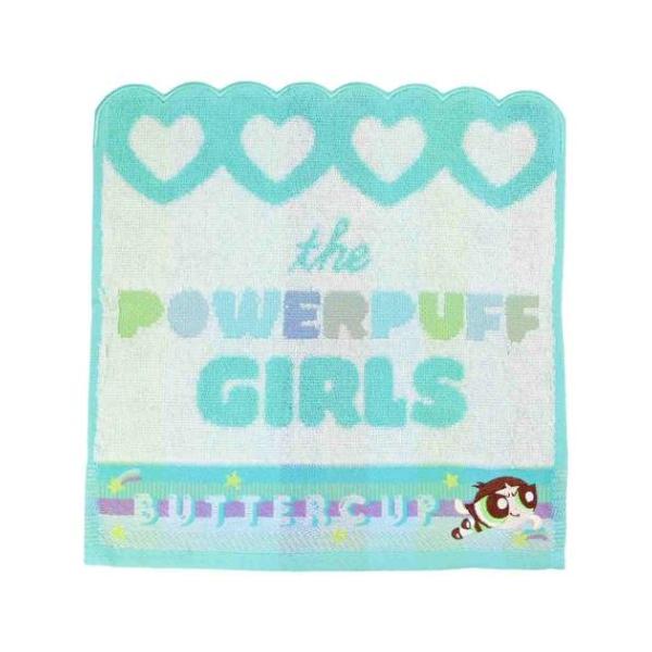 「ハンドタオル」 パワーパフガールズ ミニタオル ジャガードハンカチタオル スパークリーキュート バターカップ 丸眞 ジャガードタイプで柔らかな手触り＆吸水もバツグン スーパーパワーを持ったブロッサム バブルス バターカップの3人娘が大活躍...