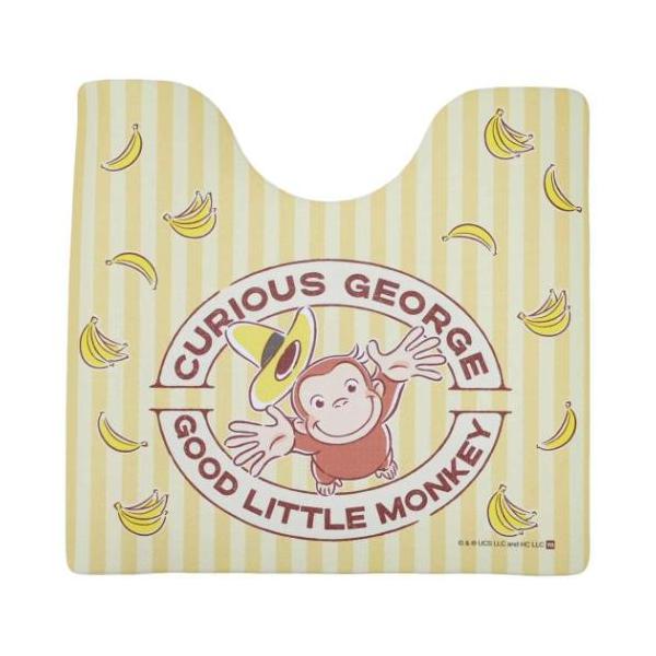 「トイレ用品」 おさるのジョージ トイレマット トイレ用品 グッドリトルモンキーマット 絵本キャラクター トイレもお気に入りのキャラで可愛くしちゃおう 世界中で愛されている人気絵本[おさるのジョージ]グッズにまたまた可愛いnewアイテム登場...
