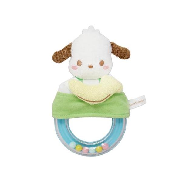 「おもちゃ」 サンリオベビー サンリオ キャラクター おもちゃ ガラガラ ポチャッコ 赤ちゃんを想う気持ちの、いちばんそばに 大人気サンリオキャラクターグッズから可愛いベビーグッズが登場こちらは出産祝いにおすすめの[ガラガラ]リングの中には...