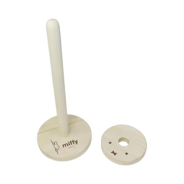 「キッチン雑貨その他」 ミッフィー キッチンペーパーホルダー キッチン雑貨 フェイス ディックブルーナ 絵本キャラクター 工具不要！差し込むだけで簡単組立 ディックブルーナの人気絵本[miffy/ミッフィーちゃん]グッズにまたまた可愛いne...