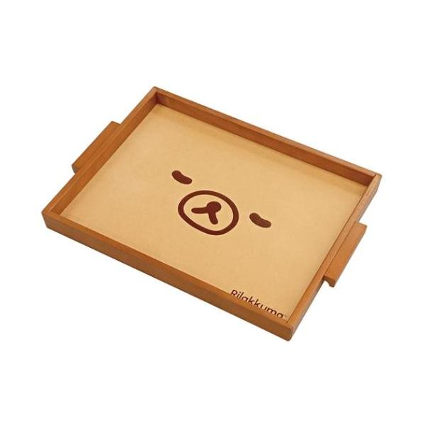 「キッチン雑貨その他」 リラックマ キャラクター お盆 ウッドトレー L リラックマフェイス サンエックス リラックマのかわいい木製のお盆 サンエックスの大人気キャラクター[リラックマ]グッズにまたまた可愛いnewアイテム登場こちらは木製の...