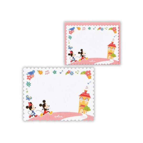 「グリーティングカード」 ミッキー＆ミニー キャラクター 多目的 メッセージカード ミニメッセージカードセット 5枚セット DNセットM＆Mホーム2 ディズニー 贈ってももらっても楽しいメッセージカード ひとこと添えるのに便利なミニメッセー...