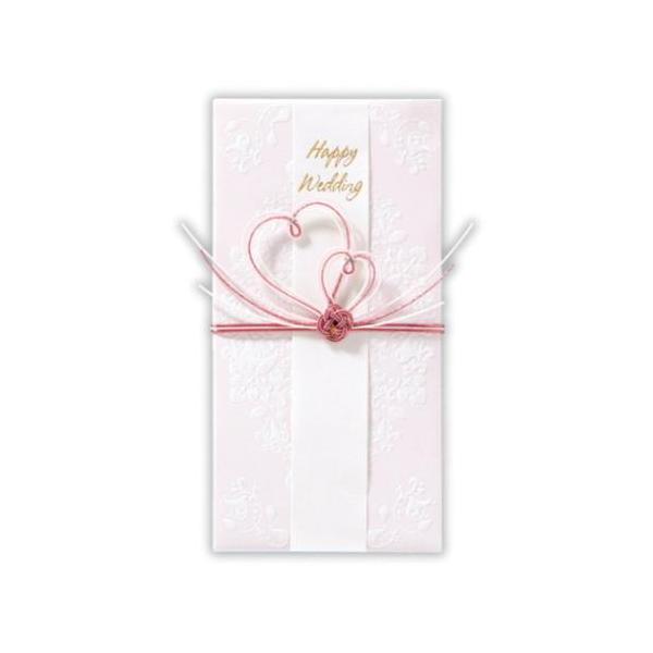 「熨斗袋」 祝儀袋 御結婚御祝 たとう 寿スリムハートピンク3 日本ホールマーク 素敵な祝儀袋におめでとうの気持ちを包もう 水引がハート型のかわいらしいデザイン。こちらはエンボス加工がとってもおしゃれな[ご祝儀袋]スーツの内ポケットや、パー...