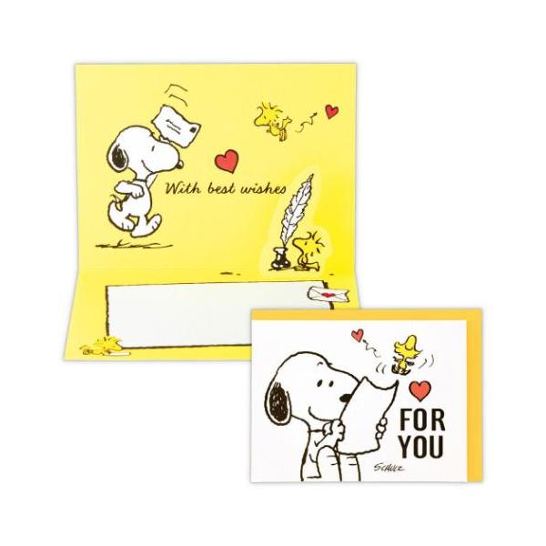 「グリーティングカード」 スヌーピー 多目的 立体カード ピーナッツ グリーティングカード キャラクター メッセージカード SNレターフォー ユー 贈ってももらっても楽しいメッセージカード スヌーピーがあなたのために心を込めた手紙をお届け贈...