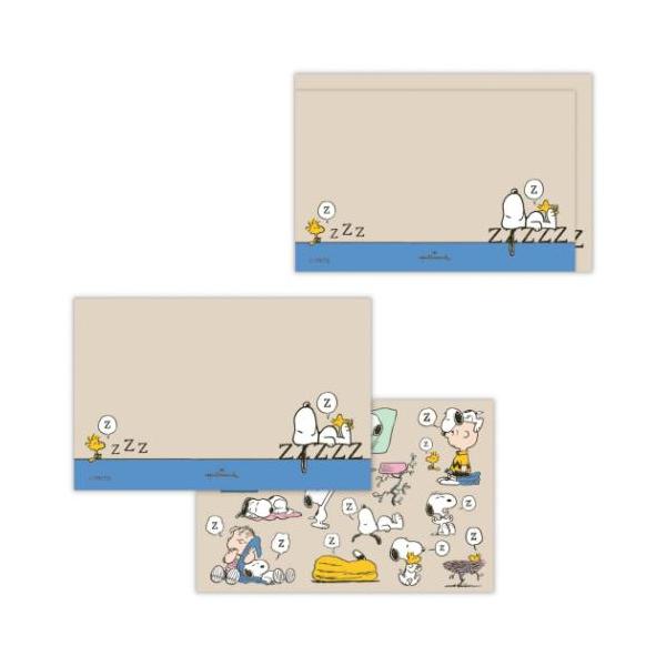 「グリーティングカード」 スヌーピー ミニメッセージカードセット メッセージカード Peanuts All Good SNAG REST ピーナッツ キャラクター 「REST」をテーマにしたミニメセット 大人気PEANUTS/SNOOPYか...