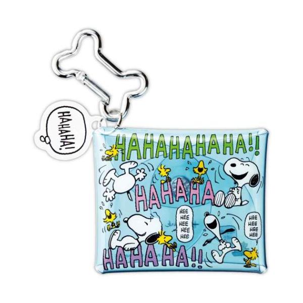 「ミニポーチ クリアポーチ」 スヌーピー グッズ ミニポーチ キャラクター マルチケース Peanuts All Good SNAG ENJOY カードや鍵などこまごましたものの収納に！ 大人気PEANUTS/SNOOPYのグッズにまたまた...