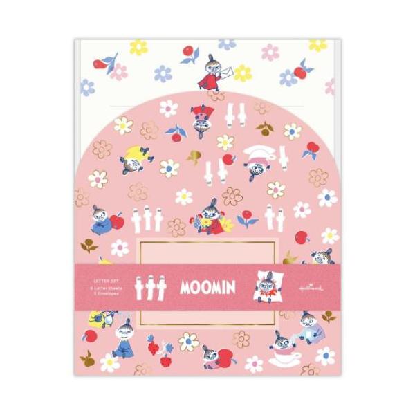 「レターセット」 ムーミン レターセット 手紙セット MOADレッド 北欧 キャラクター 大切な人に贈りたくなるおしゃれなLETTER SET 大人気[Moomin/ムーミン]グッズにまたまた可愛いnewアイテム登場「Every day i...