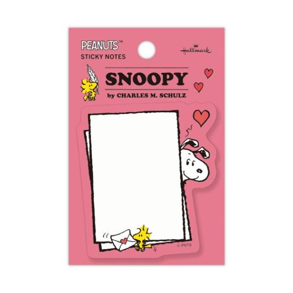 「付箋」 スヌーピー ダイカット 付箋 ピーナッツ 付せん キャラクター Happiness is Red POST 赤いポストにワクワクを詰めて 「Happiness is Red　スヌーピーの身の回りにある大事な赤いもの」をテーマにした...