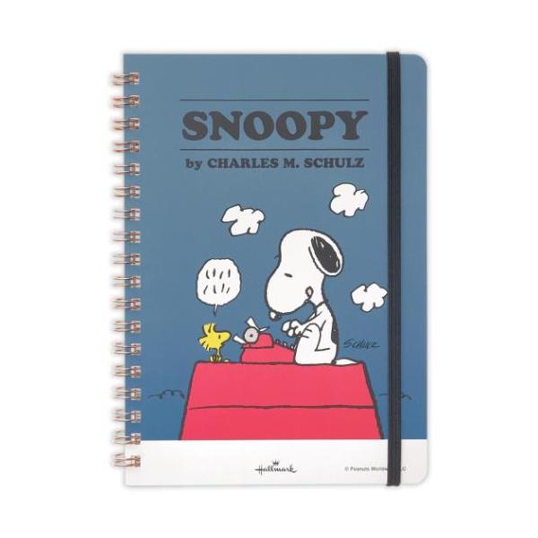 「ミニノート リングノート」 スヌーピー リングノート ゴムバンド付きリングノート Happiness is Red TYPEWRITER ピーナッツ 日本ホールマーク スヌーピーの創造力、スイッチオン！ 「Happiness is Red...