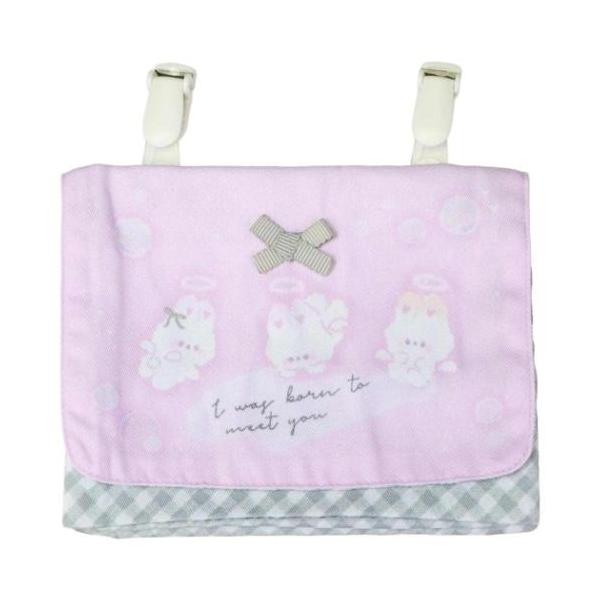 「クリップポケット」 クリップポケット いつでもポッケ エンジェルラビット 新入学 ニシオ ポケットのない服に付けてアクセントになって便利でかわいい 入園 入学にぴったりな雑貨シリーズこちらはポケットがない服でもポケット代わりに使える[クリ...