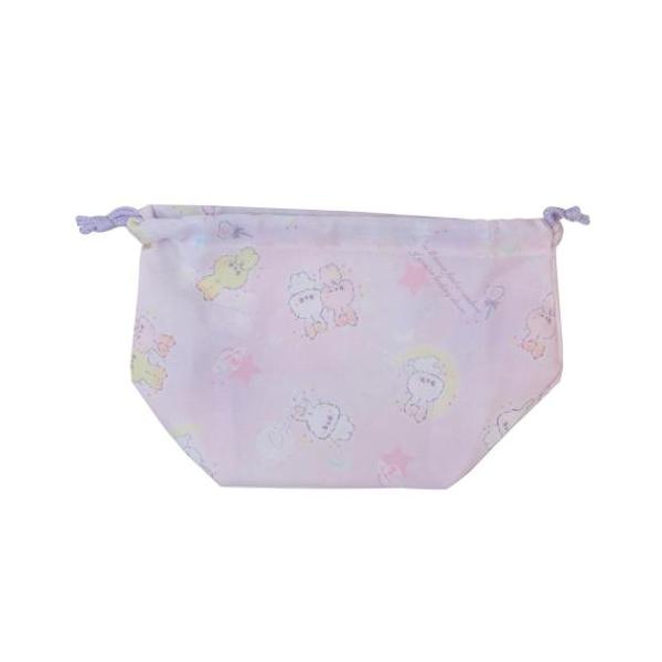 「ランチ巾着」 お弁当きんちゃく マチ付きランチバッグ マジカルラビット 新入学 ニシオ 新入学 新学期にぴったりなかわいいランチ雑貨シリーズ 入学 新学期にぴったりなランチ雑貨シリーズこちらはお弁当箱を入れるのにぴったりな[マチ付きランチ...