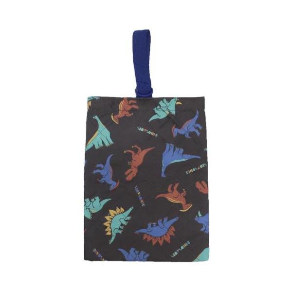 「シューズバッグ」 シューズバッグ キルトシューズケース 恐竜 新入学 ニシオ 新入学 新入園にぴったりなスクール雑貨シリーズ 入学 新学期にぴったりなスクール雑貨シリーズこちらは体育館シューズなどを入れる[シューズバッグ]キルティング素材...