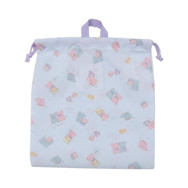 「巾着袋」 巾着袋 ジャージケース 巾着L くま 新入学 新入学 新入園にぴったりなスクール雑貨シリーズ 入学 新学期にぴったりなスクール雑貨シリーズこちらは定番人気アイテム[ジャージケース]体操服を入れたり使い方いろいろ外側から名前が見え...